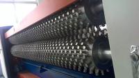 China Heavy Duty Rebonded Foam Profile Cutter Machine 9.7kw Motor 1650mm Width 50-100mm Thickness for sale
