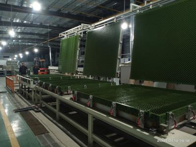 China 80m Latex Mattress Production Line with 0.6m/min Conveyor Speed and 112 Mattress Capacity per 10 Hours for sale