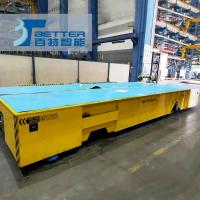 China 90 Ton Heavy Duty Industrial Handling Motorized Transfer Cart for sale
