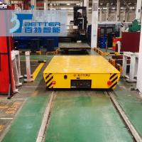 China Production Line Using Rail Handing Trolley Material Transfer Car for sale