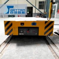 China Paper Making Cable Reel Powered Rail Electric Transfer Cart for sale