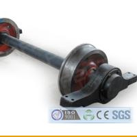 China Heavy Duty Material Transportation Transfer Cart Accessories For Industrial Crane Rail Steel for sale