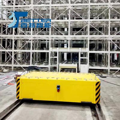 China 70ton Motorized Electric Rail Trolley Transfer Cart for sale