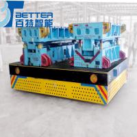 China Heavy Duty 300ton Load Capacity Anti-Explosion Battery-Powered Transfer Cart with 360 Degree Rotation for sale