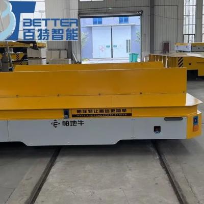 China Heavy Load Electric Transfer Trolley Running on Rail for sale
