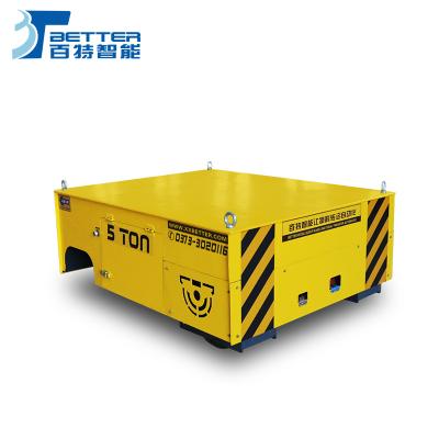 China 120ton Battery-Powered Electric Transfer Cart with LED Working Light and Stepless Speed Control for sale