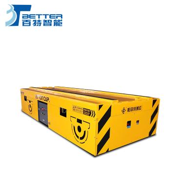 China Heavy Load 300 Ton Capacity Battery Powered Transfer Cart with Electrical Control System for Material Handling for sale