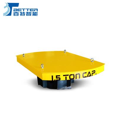 China Abrasive Blasting Transfer Trolley Motorised Transport Carriage for sale