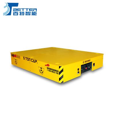 China Industrial Motorized Trackless Flat Cart with 1-300ton Load Capacity Anti-Explosion and Heat-Resistant for Heavy Duty Material Transportation for sale