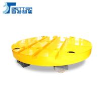 China 3-Ton Load Capacity 360 Degree Rotation Steel Electric Turntable for Track and Rail Applications for sale