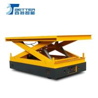 China 30ton Transfer Cart with Hydraulic Lifting Table for sale