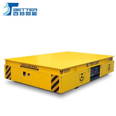 China Heavy Duty Factory Transport Trolley with 1-1500 Tons Load Capacity and Pendant/Remote/PLC Control for Anti-Explosion Applications for sale
