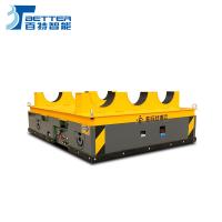 China 270-ton Battery-Powered Coil Transfer Cart with 360° Maneuverability and 1.2-meter Lifting Function for sale