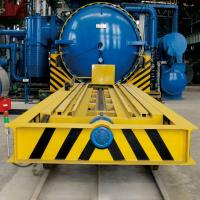 China 10Ton Heavy Duty Rail Transfer Cart with 8h Runtime for Industrial Material Handling and Transportation for sale