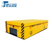 China Trackless Omnidirectional Transfer Cart with Automatic Stop Safety Detection and Longitudinal Transverse Mobility for 1-300ton Loads for sale