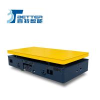 China Trackless Omnidirectional Transfer Cart with Automatic Stop Safety Detection and Longitudinal Transverse Mobility for 1-300ton Loads for sale