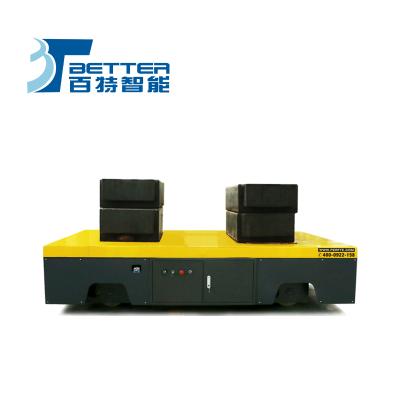 China Battery-Powered Trackless Transfer Cart with 1-300ton Load Capacity, Anti-Explosion, and Heat-Resistant Features for sale