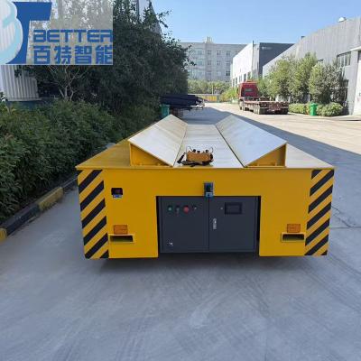 China 300-ton Load Capacity Electric Coil Transfer Cart with Anti-Explosion and Heat-Resistant Features for Heavy Material Handling for sale