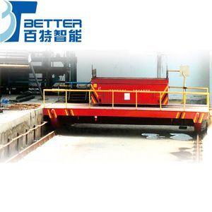 China Weight 1-300 Ton Transfer Trolley Remote Control Rail Cart 20t for Factory for sale