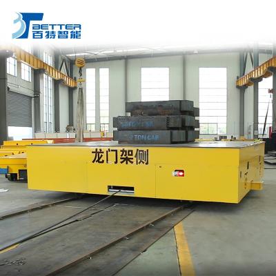 China 460 Ton Multi Motor Synchronous Rail Transfer Cart For Foundry Industry for sale