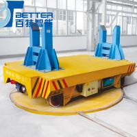 China Battery Powered Electric Railway Turntable Transfer Cart for Factory for sale
