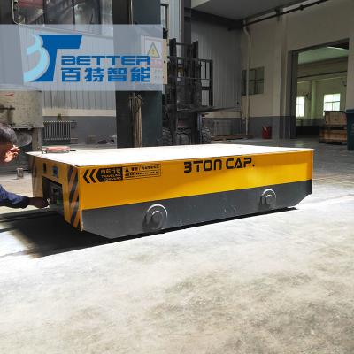 China 20t Workshop Material Handling Trolley Heavy Cargo Transfer Cart for sale