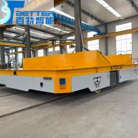China 440ton Motorized Railway Flat Transfer Cart Powered by Battery for sale