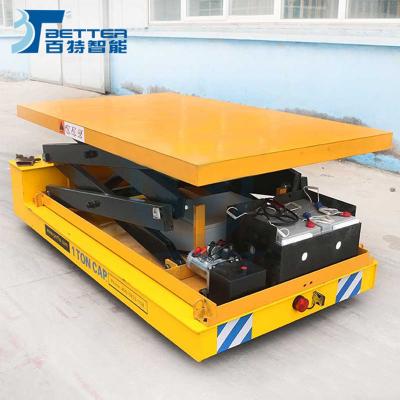 China 20t Aluminum Coil Transfer Cart With Lifting Platform Anti Explosion for sale