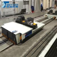 China Heavy Duty 10ton Motorized Transfer Rail Cart with 8h Runtime for sale
