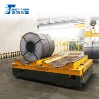 China 20 Tons Battery Powered Electric Coil Electric Transfer Trolley Cart for sale