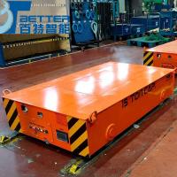 China Low Voltage Assembly Line Use China Electric Rail Transfer Cart for sale