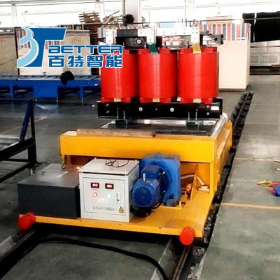 China China Supplier 55 Ton Electric Transfer Cart Rail Trolley for Steel Mill for sale