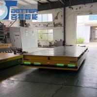 China Heat-Resistant Automated Guided Vehicle with PLC Control and 1500 Tons Load Capacity for Heavy Load Transport for sale