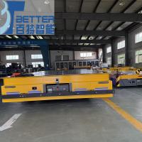 China Electric Trackless Transfer Cart Factory Workshop Transport Heavy Duty Steel Parts for sale