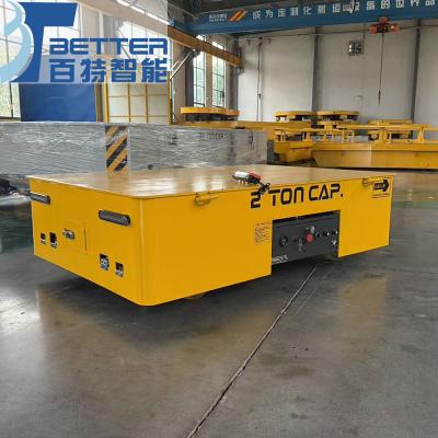 China Steel Mill Manufacturing Use Heavy Duty Electric Flat Trolley for sale