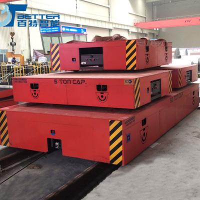 China Electric Rail Transfer Platform Car Powered by Traveling Cable for sale