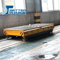 China 50ton Motorized Rail Transfer Table Track Bogie Carrier for sale