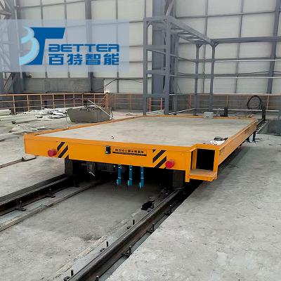 China Low Voltage Assembly Line Use China Electric Rail Transfer Cart for sale