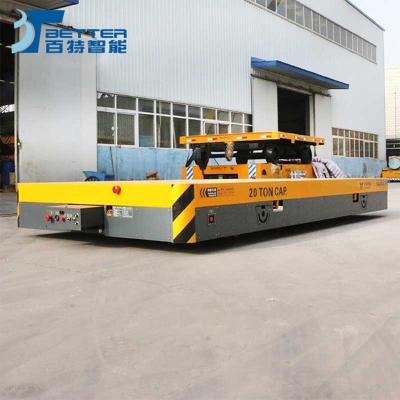 China 30t Trackless Turning Electricmaterial Transfer Carts for sale