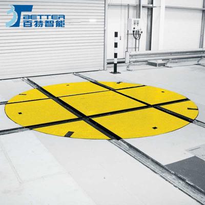China Insulated Rail Rotary Transfer Cart with 360° Intelligent Rotation for Heavy Load Transportation in Steel Industry for sale