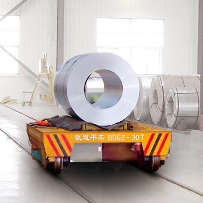 China 230 Ton Aluminum Coil Transfer Cart Mounted Cart On Railway for sale