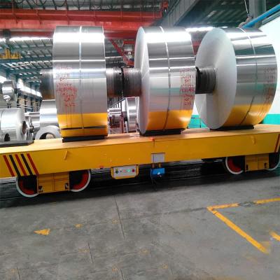 China 240ton DC Motor Driven Coil Flat Transfer Car Motorized for sale