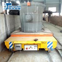 China Heavy Duty Rail Transfer Trolley For Heavy Load Industrial Material Handling for sale