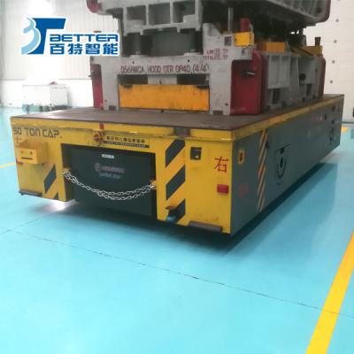 China Trackless Transfer Cart The Perfect Solution for Heavy Duty Material Transport in Industry for sale
