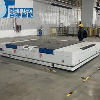 China Battery Powered 120 Tons Trackless Transfer Trolley For Manufacturing Industry for sale