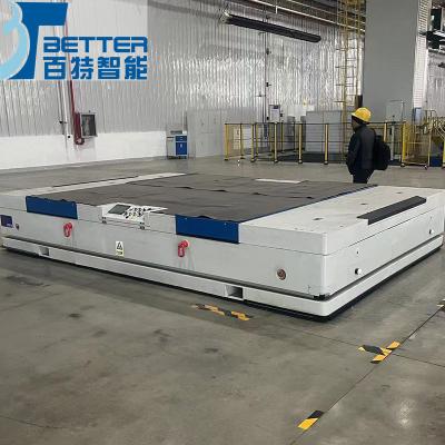 China Battery Powered 120 Tons Trackless Transfer Trolley For Manufacturing Industry for sale