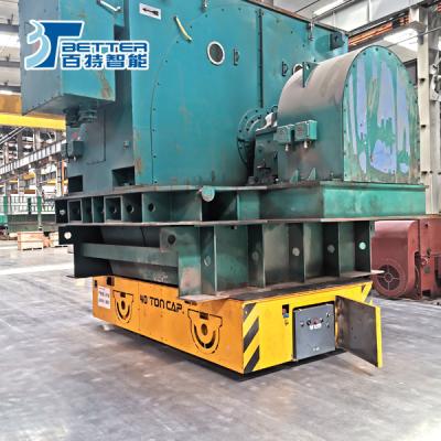 China Industrial 10 Ton Trackless Transfer Cart for and Flexible Material Handling in Open-Air Environments for sale