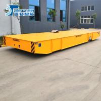 China 100t Material Handling Trackless Transfer Trolley Anti Explosion for sale