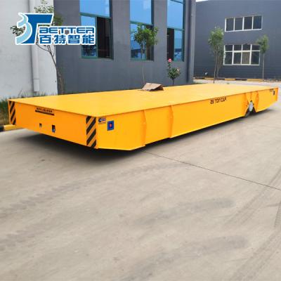 China 100t Material Handling Trackless Transfer Trolley Anti Explosion for sale