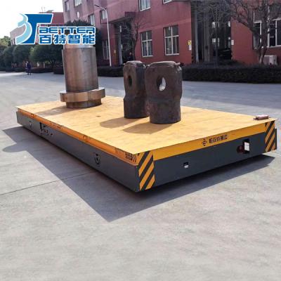 China Trackless Transfer Cart for Heavy Load Material Transport in Industrial Facilities for sale